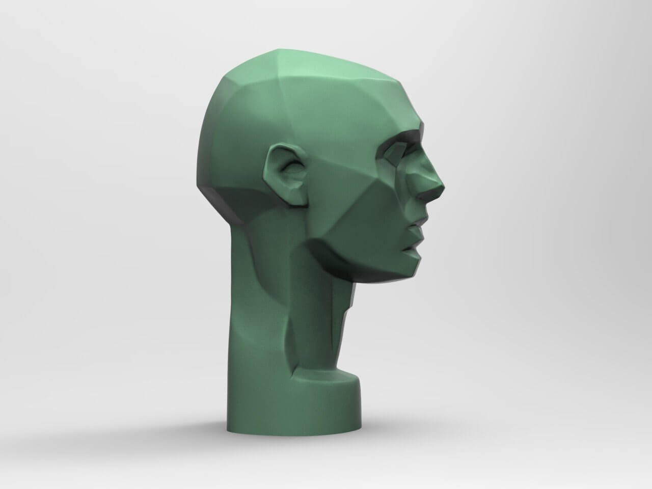 Planes of The Head - John Asaro 3D Model by h3ydari96