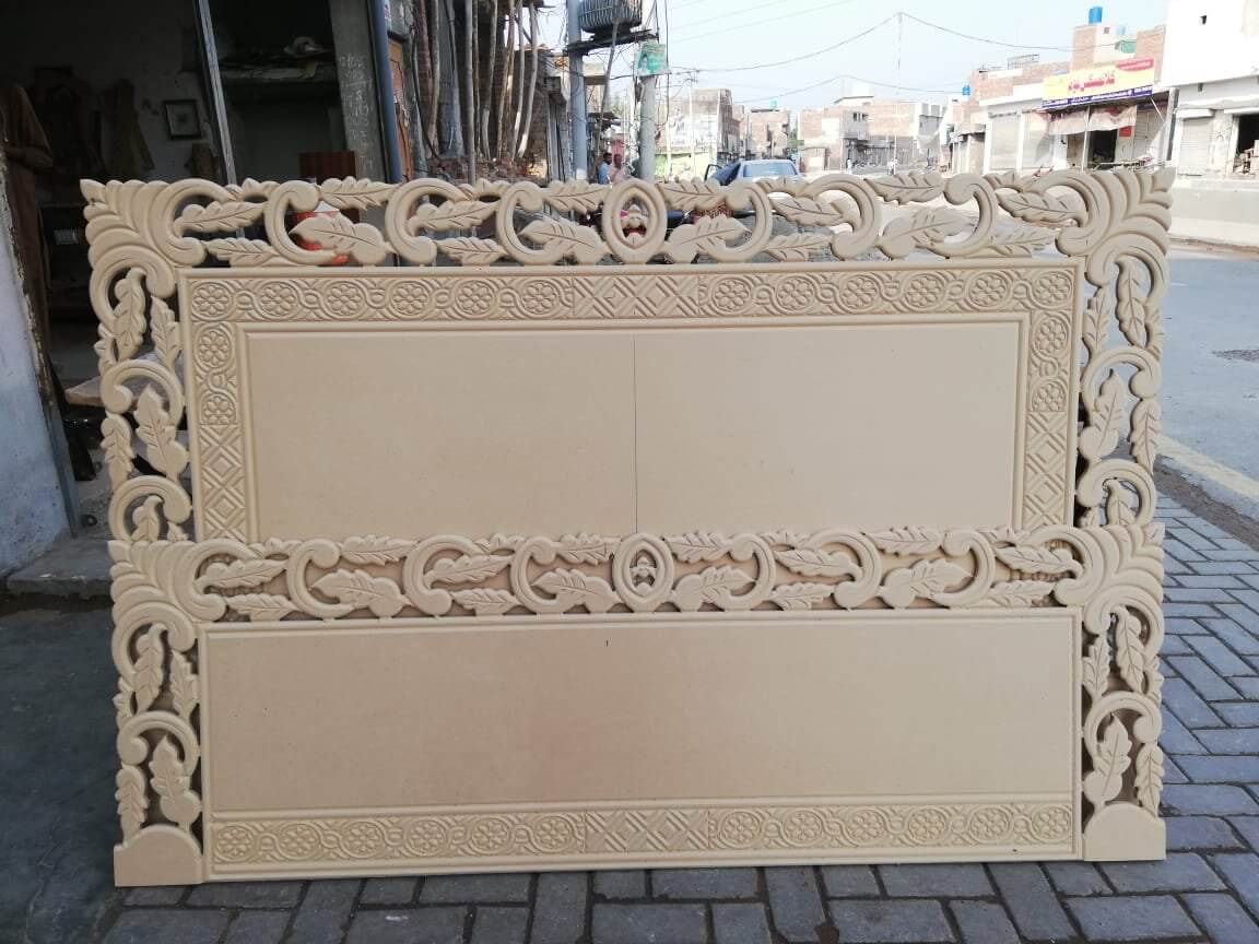 CNC Carved Bed Design 3D Render, Digital Art by Hafiz CNC