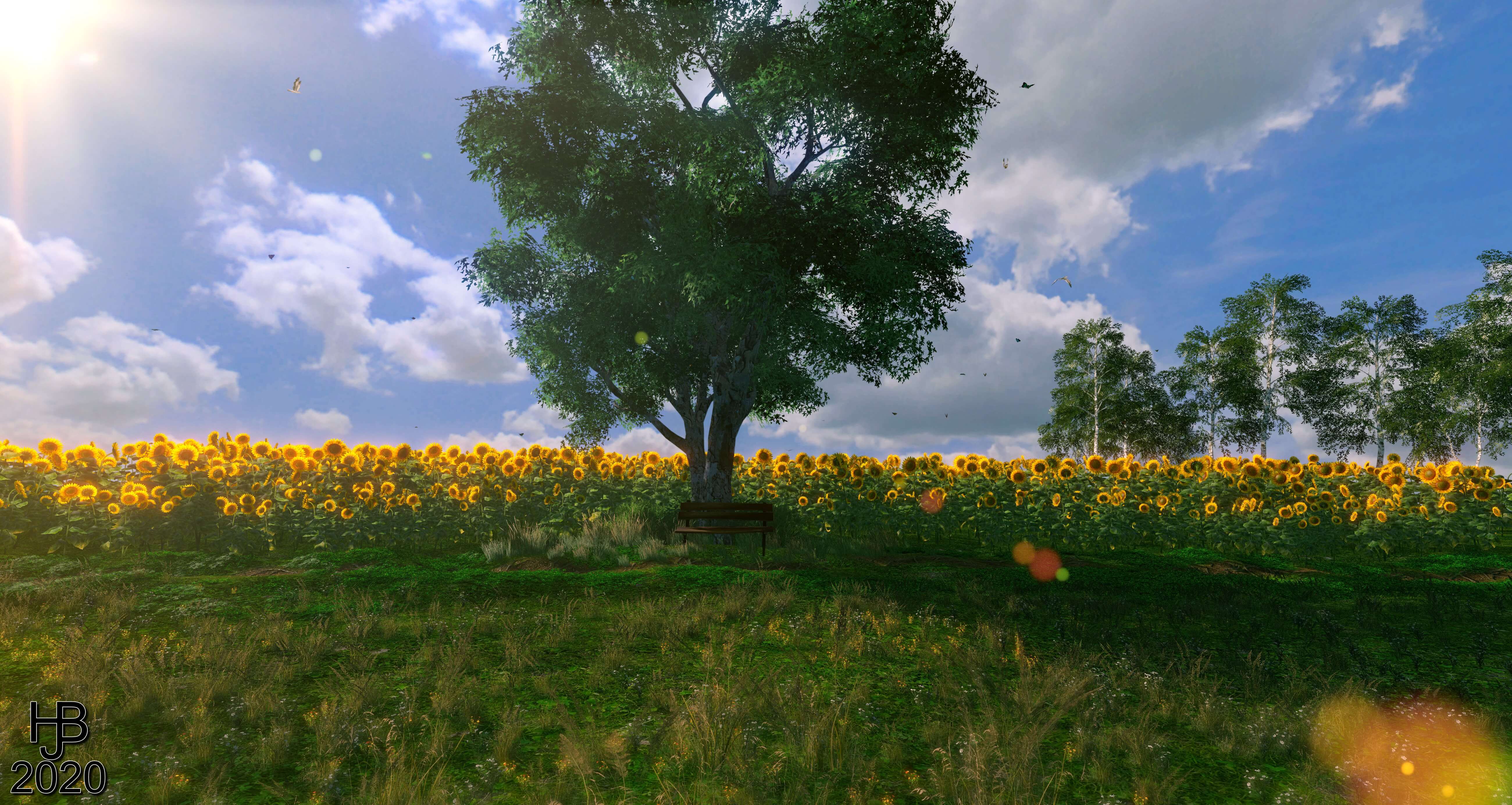 A place to chill 3D Render, Digital Art by Hajoba