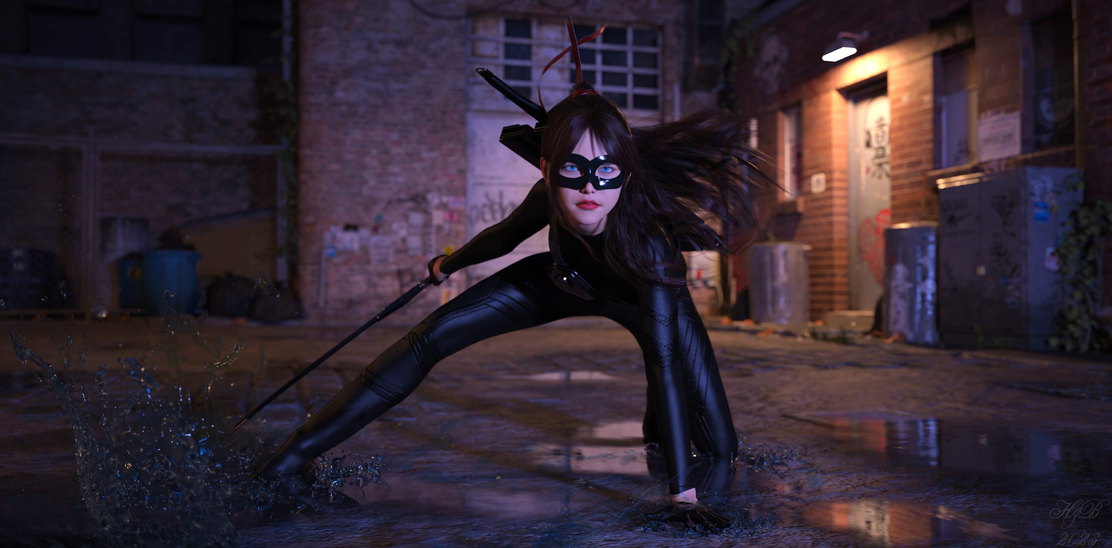 Assassin 3 3D Render, Digital Art by Hajoba