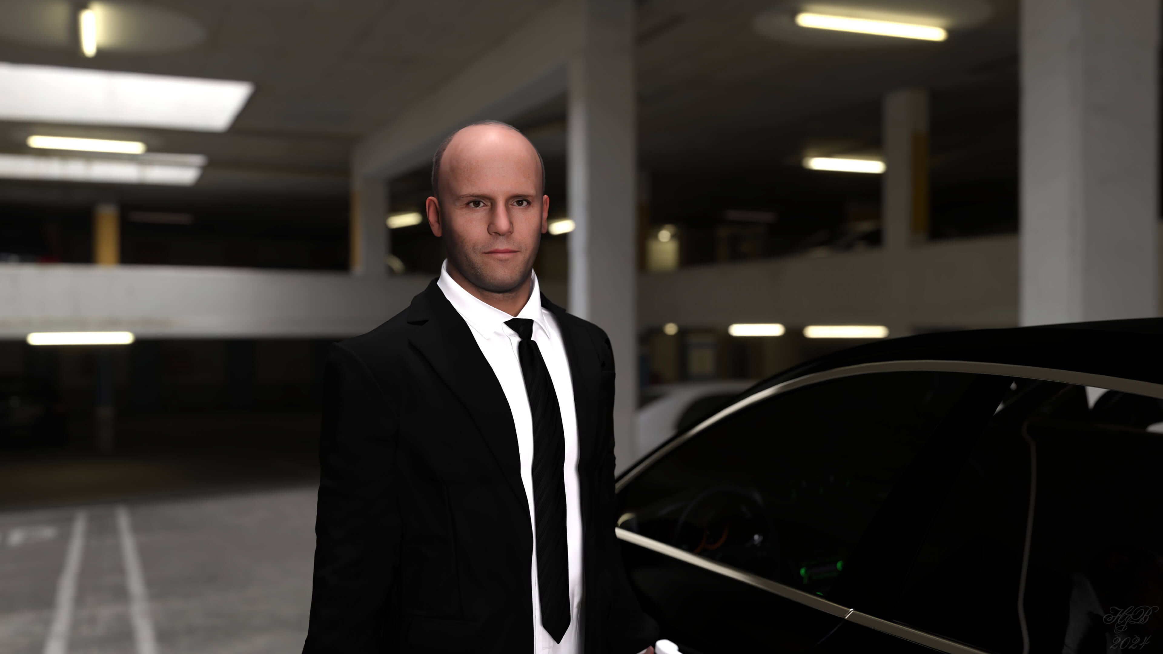 Jason 3D Render, Digital Art by Hajoba