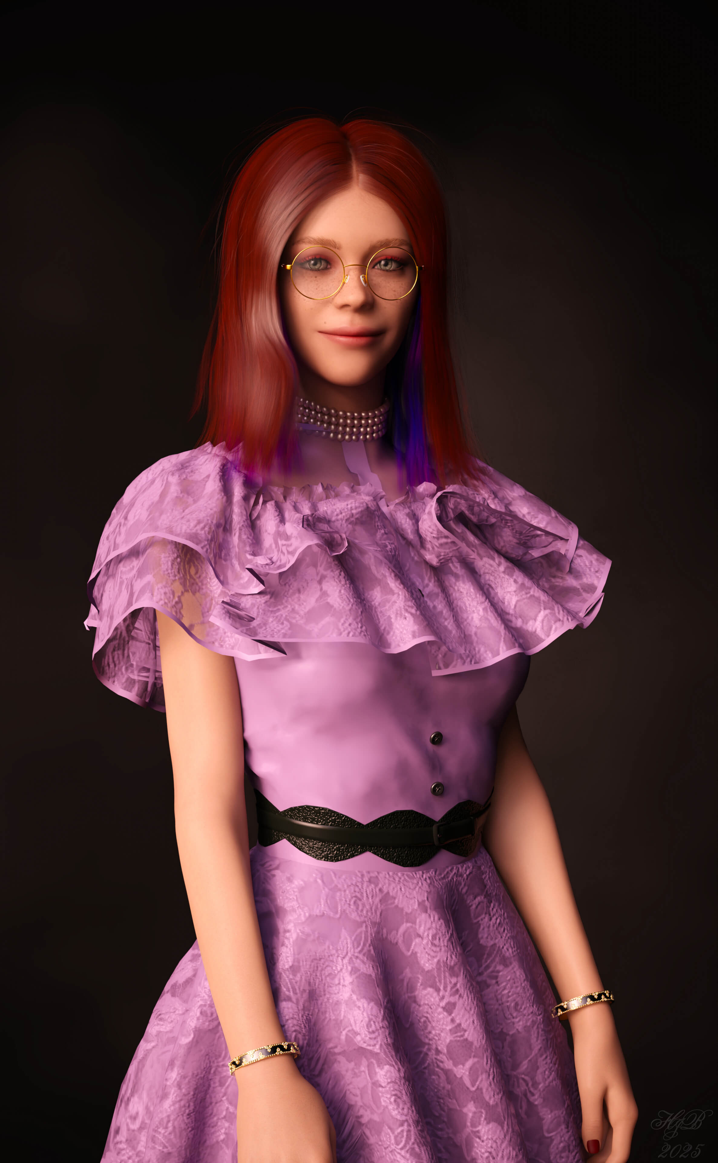 PhotoShoot 53 3D Render, Digital Art by Hajoba