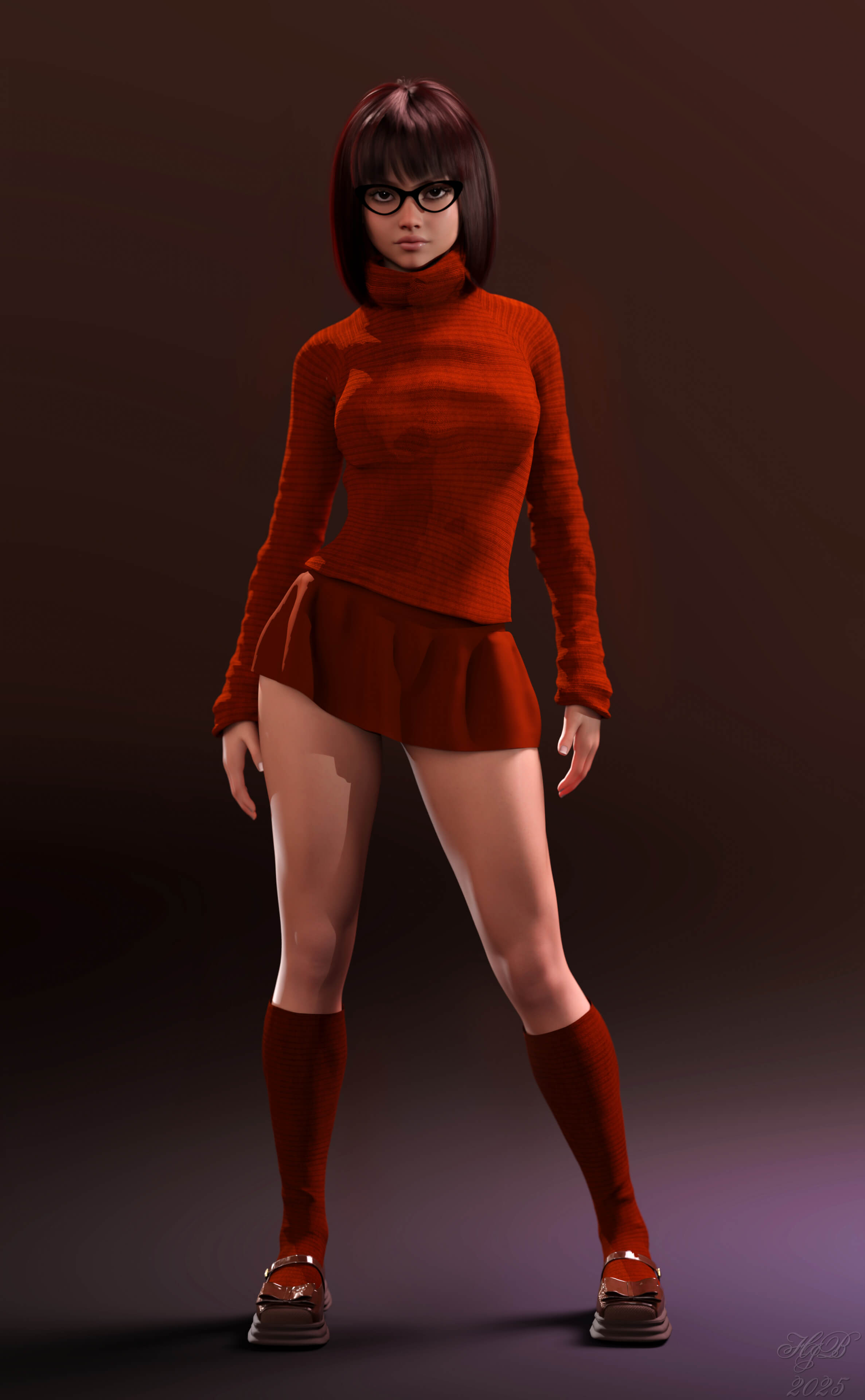 Velma 3D Render, Digital Art by Hajoba