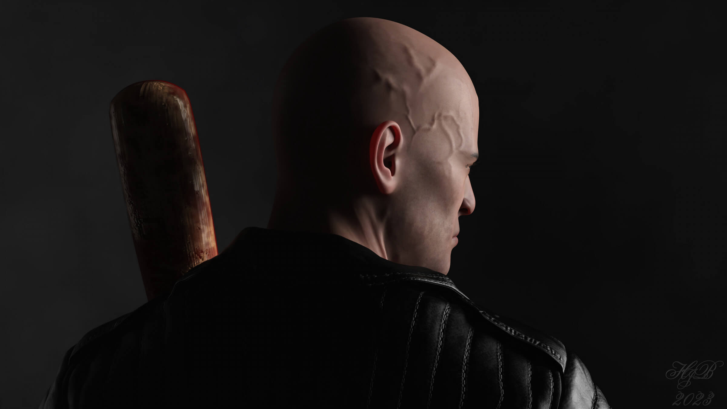 You Have 3 Seconds 3D Render, Digital Art by Hajoba