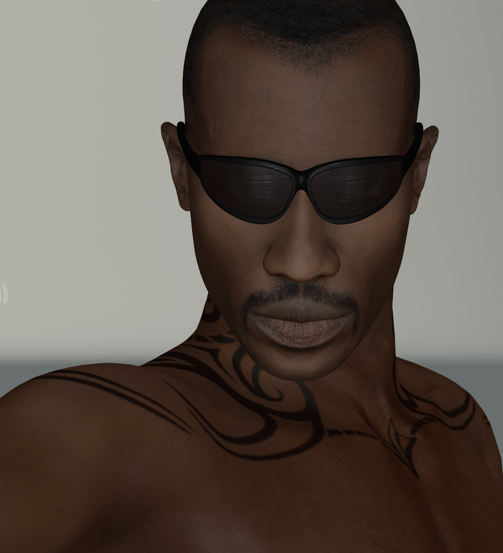 Blade 3D Render, Digital Art by HALCON89