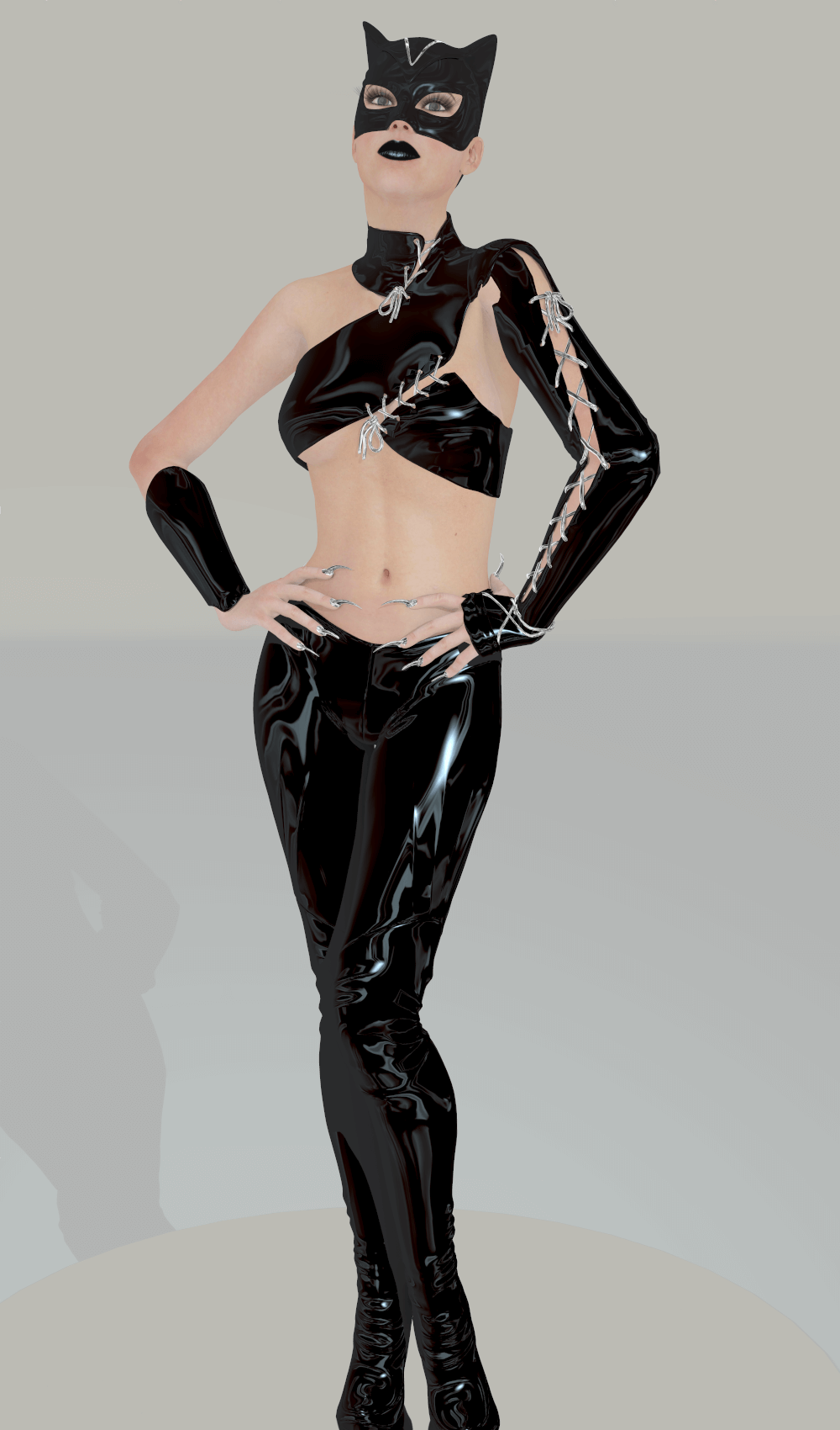 Proyecto Catwoman Infinity 3D Render, Digital Art by HALCON89