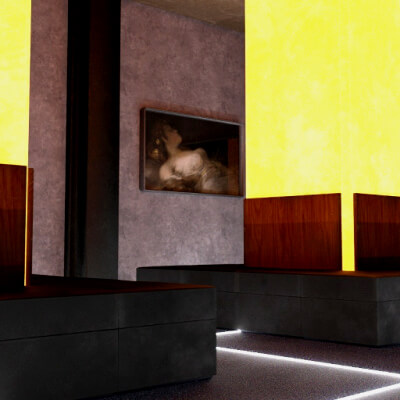 HF3D Small Gallery - Free Daz Content by halofarm