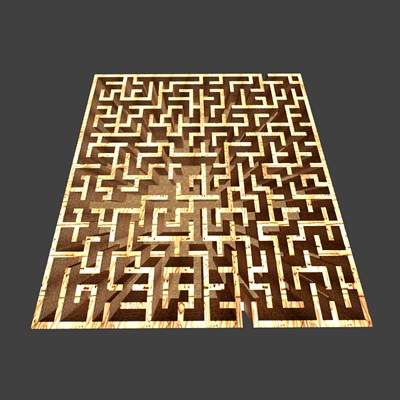 Egyptian Maze - 3D Model by hamed alwan