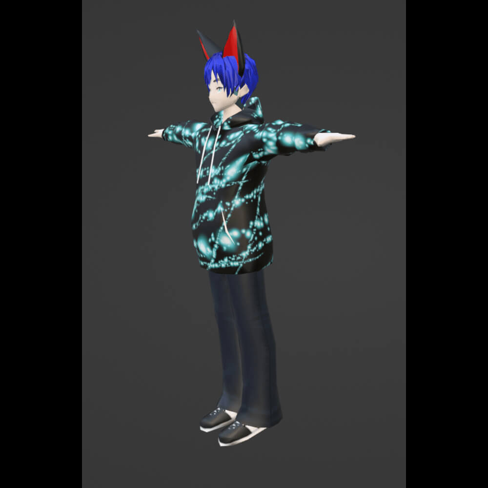 Model for Vrchat & PC Compatible by Hammad Hussain