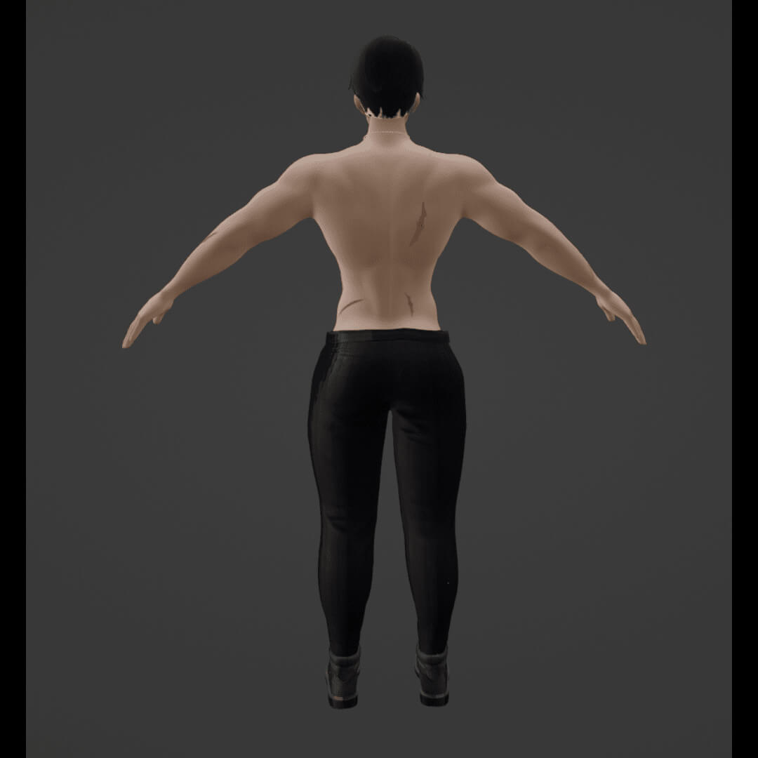 SCAR Boy for Streaming - 3D Model by Hammad Hussain SCAR Boy for Streaming - 3D Model by Hammad Hussain