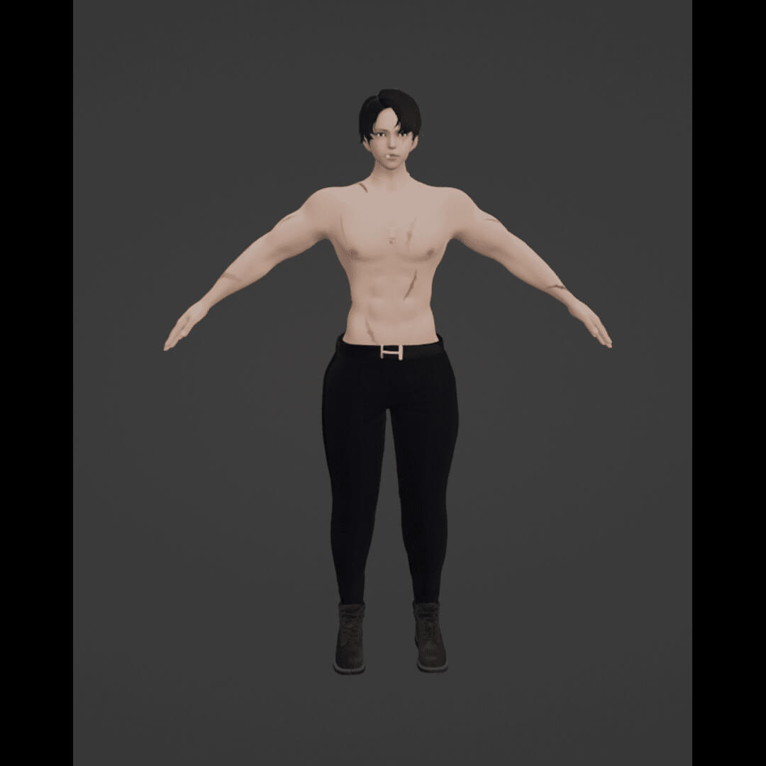 SCAR Boy for Streaming - 3D Model by Hammad Hussain SCAR Boy for Streaming - 3D Model by Hammad Hussain