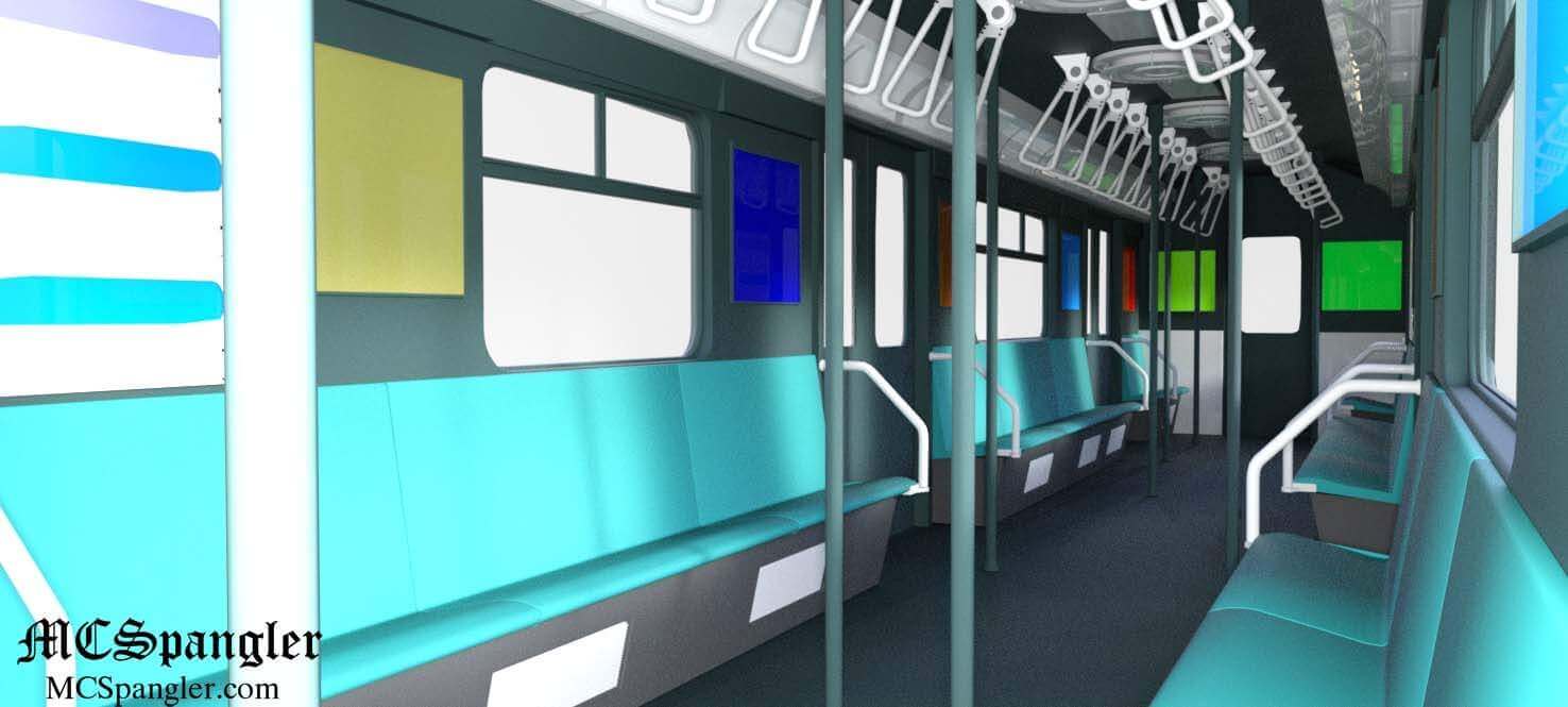 Subway Train R36 - 3D Model by Handyman454