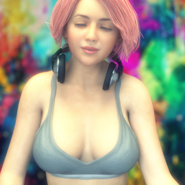 Aiko 3D Render | RenderHub Gallery