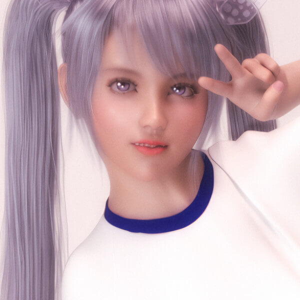 Ninja Girls 3D Render | RenderHub Gallery