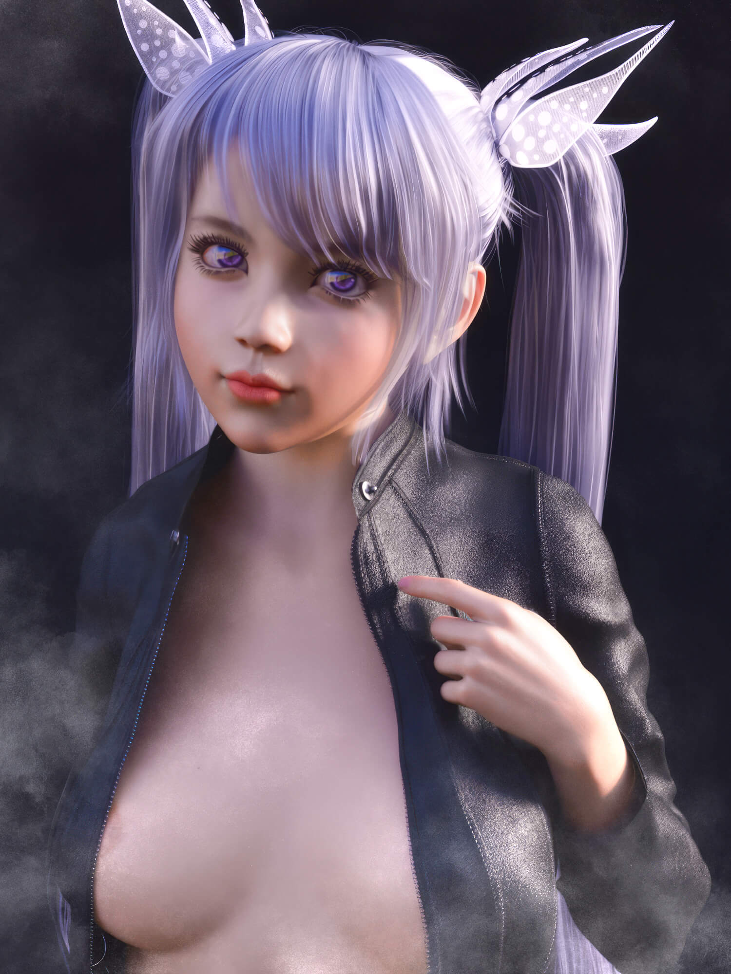 Jacket On Skin 3d Render Digital Art By Haniwaselect 7507