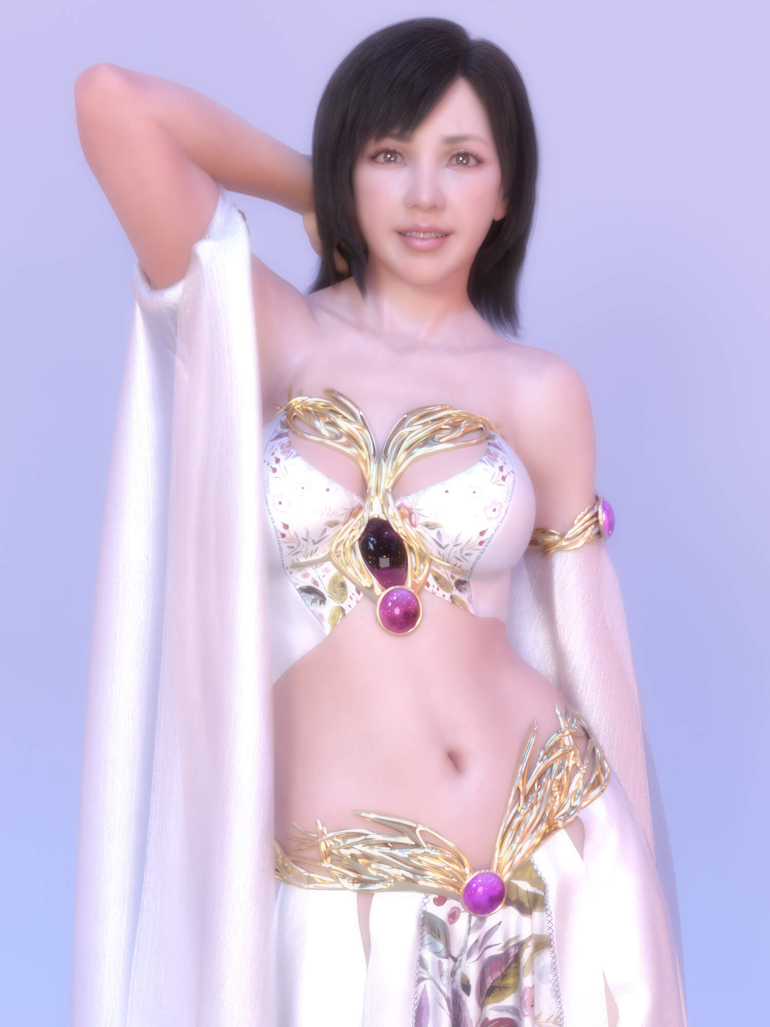 Korean Beauty 3D Render | RenderHub Gallery