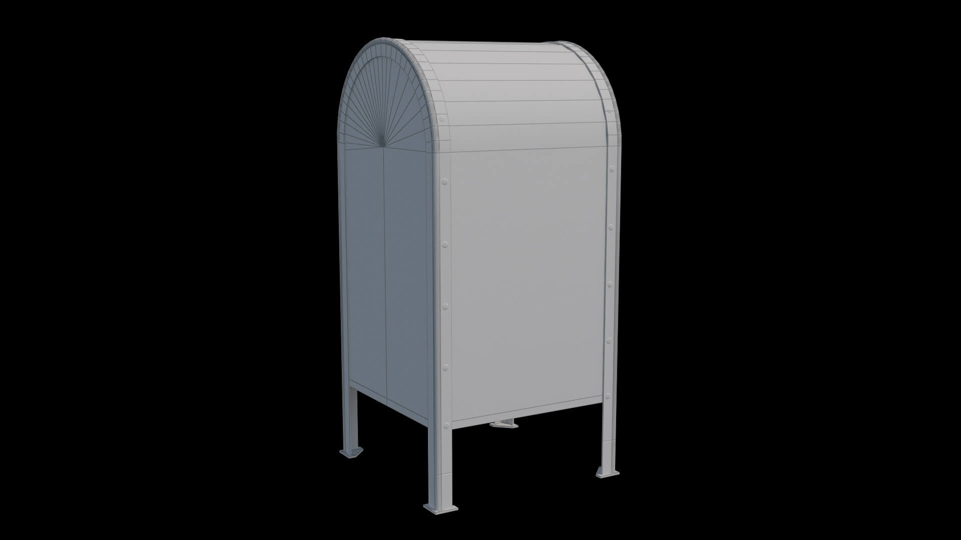 Street Mail Box - 3D Model by HaNky154