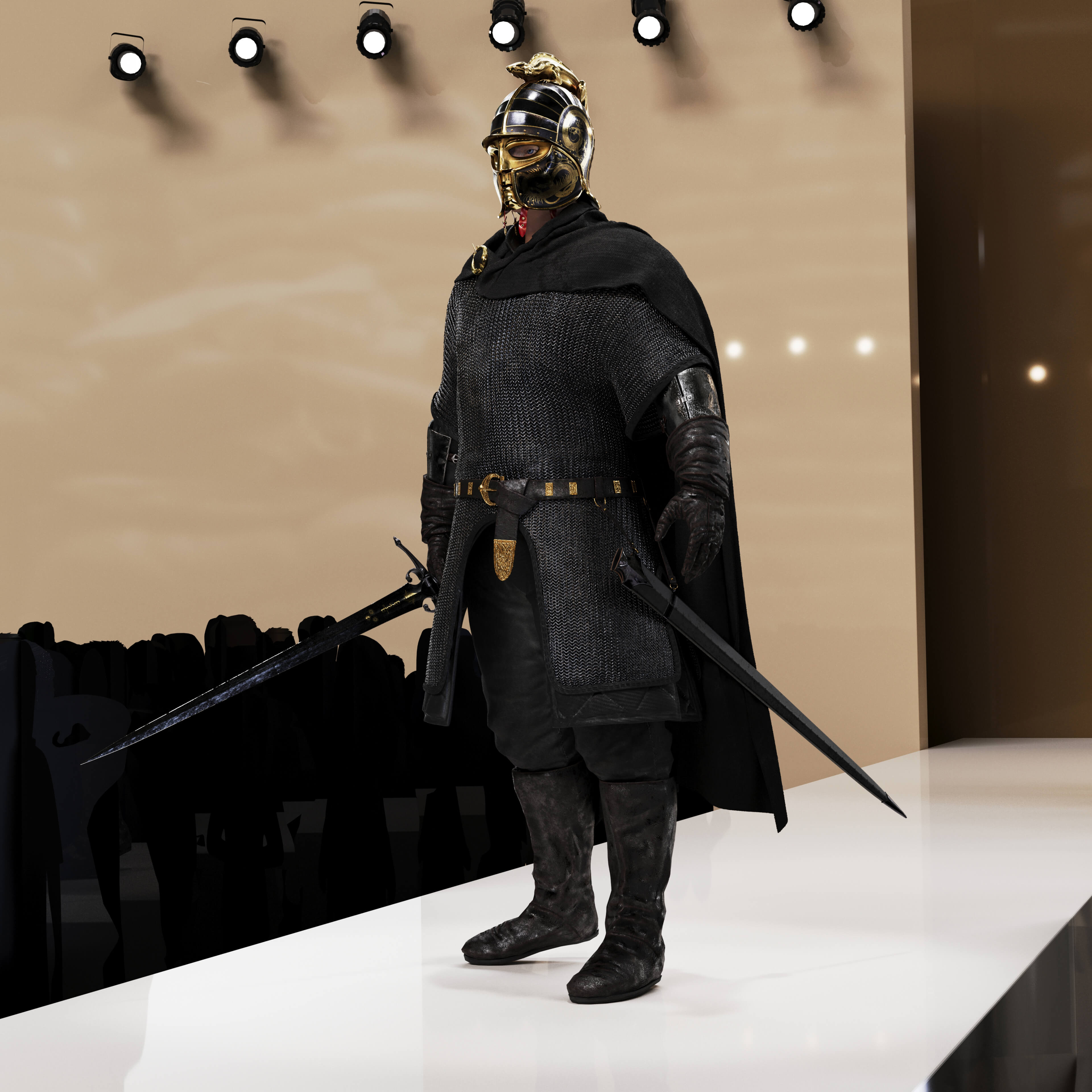 Trin Turambar (Mormegil) 3D Render, Digital Art by HannaSoloma