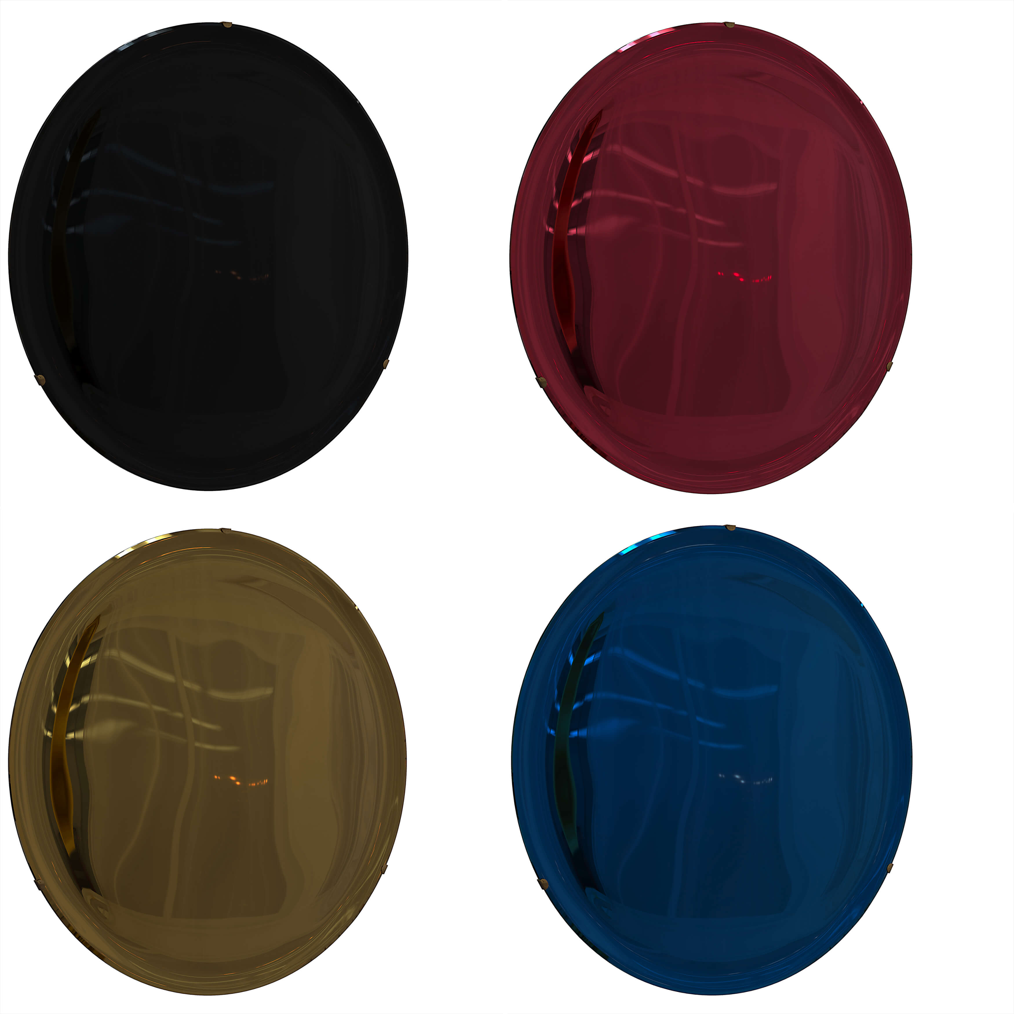 Italian Concave Mirror - 3D Model by HannaSoloma
