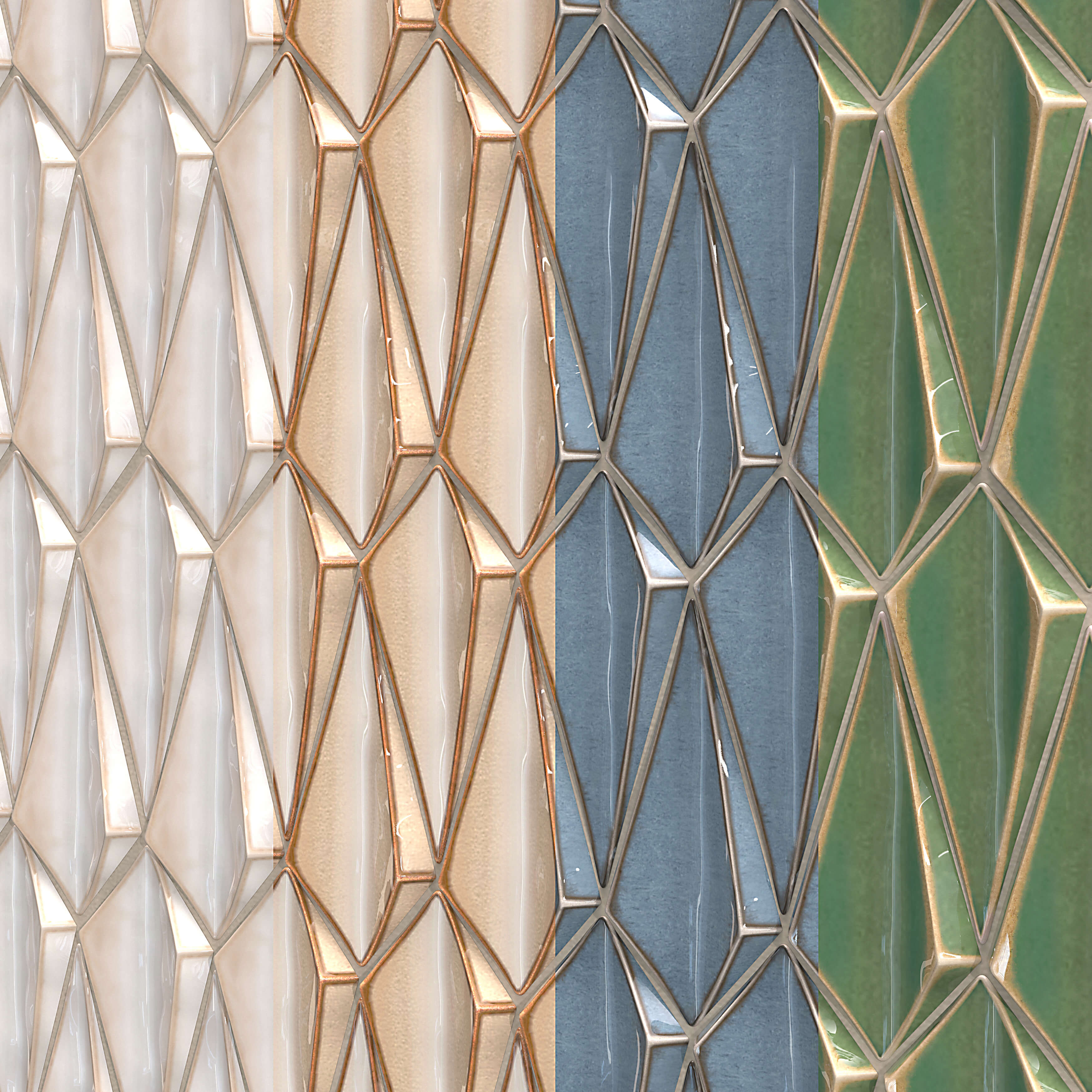Mosaic L'antic Colonial Tusk - 3D Model by HannaSoloma