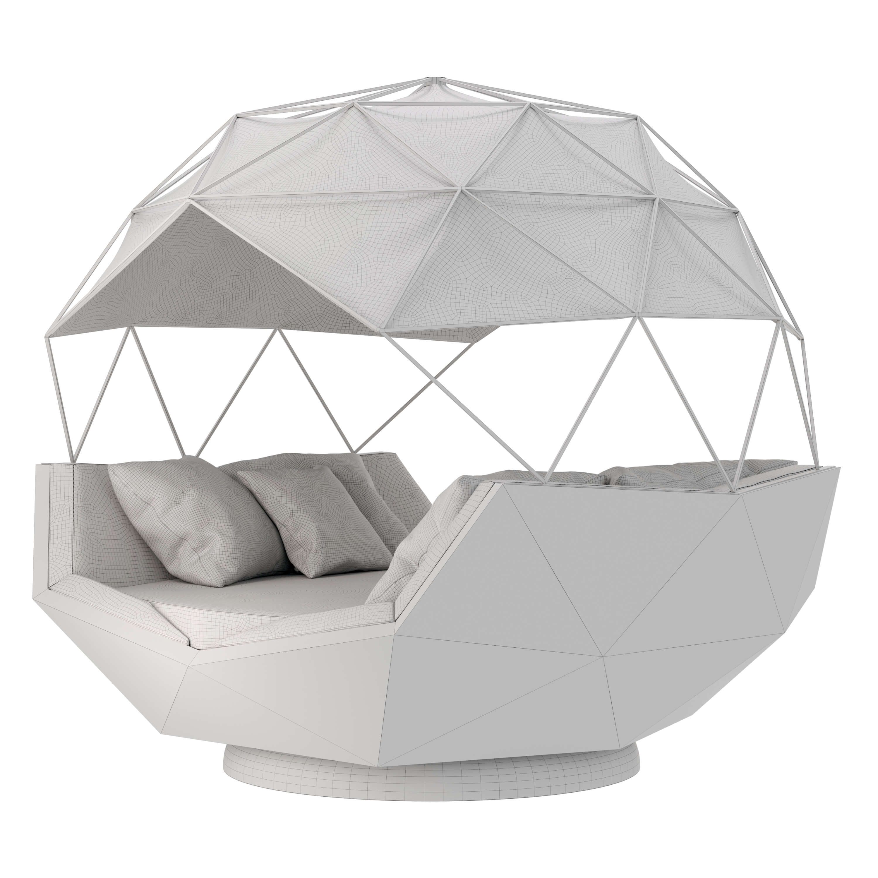 Vondom Iglu Daybed - 3D Model by HannaSoloma