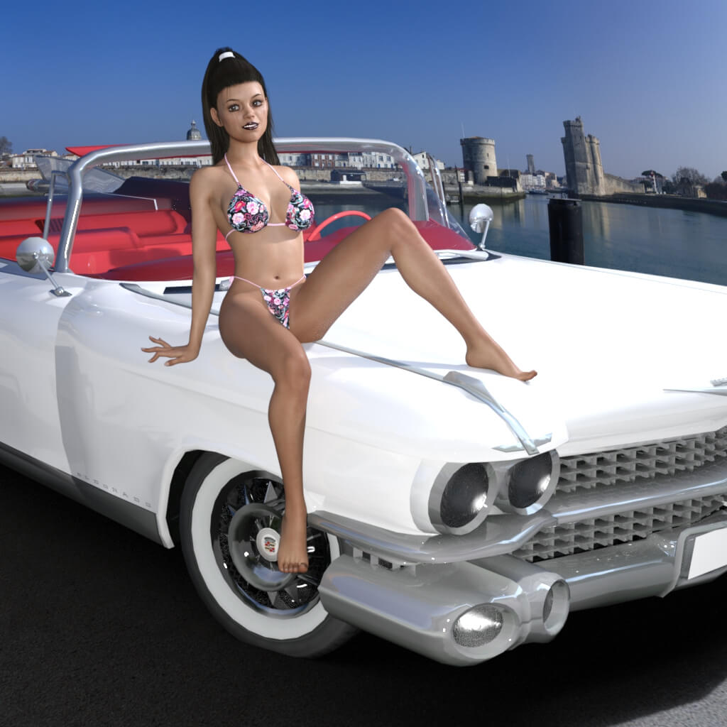 drive my car 3D Render | RenderHub Gallery