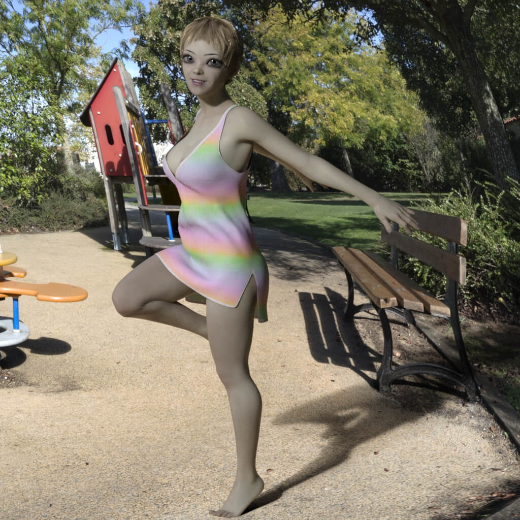 enjoy the day 3D Render, Digital Art by Hannes W