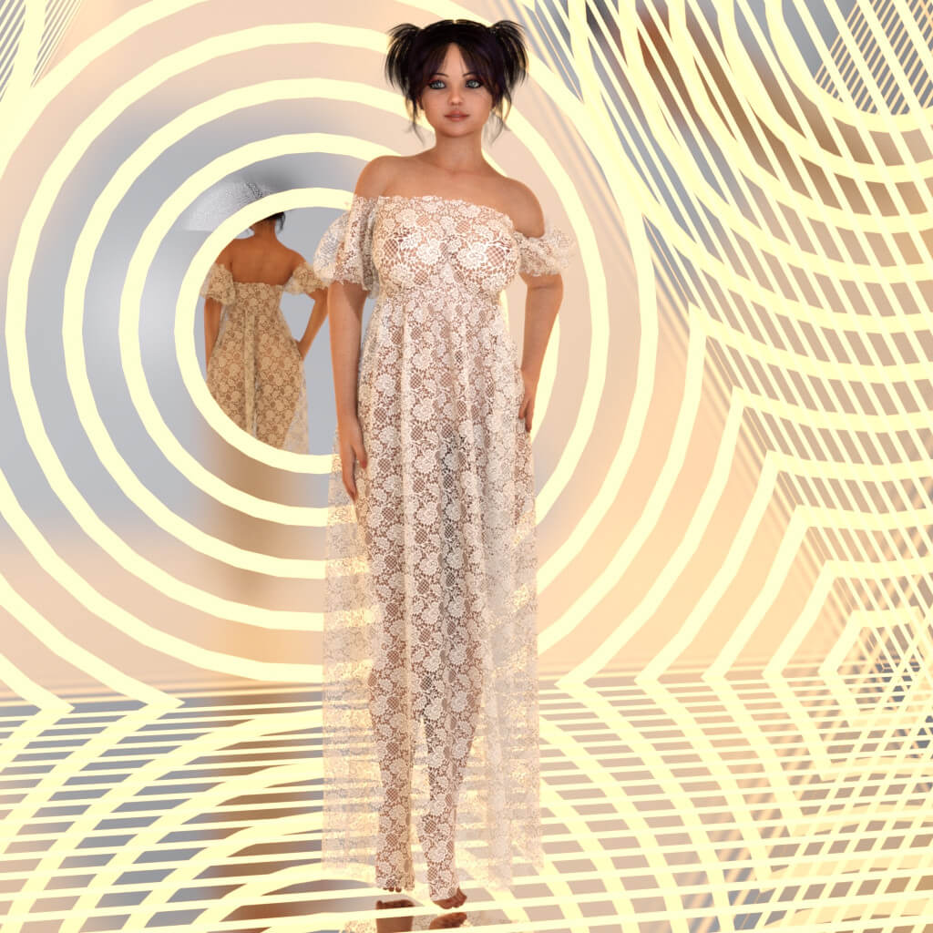 Gillian 4 3D Render, Digital Art by Hannes W