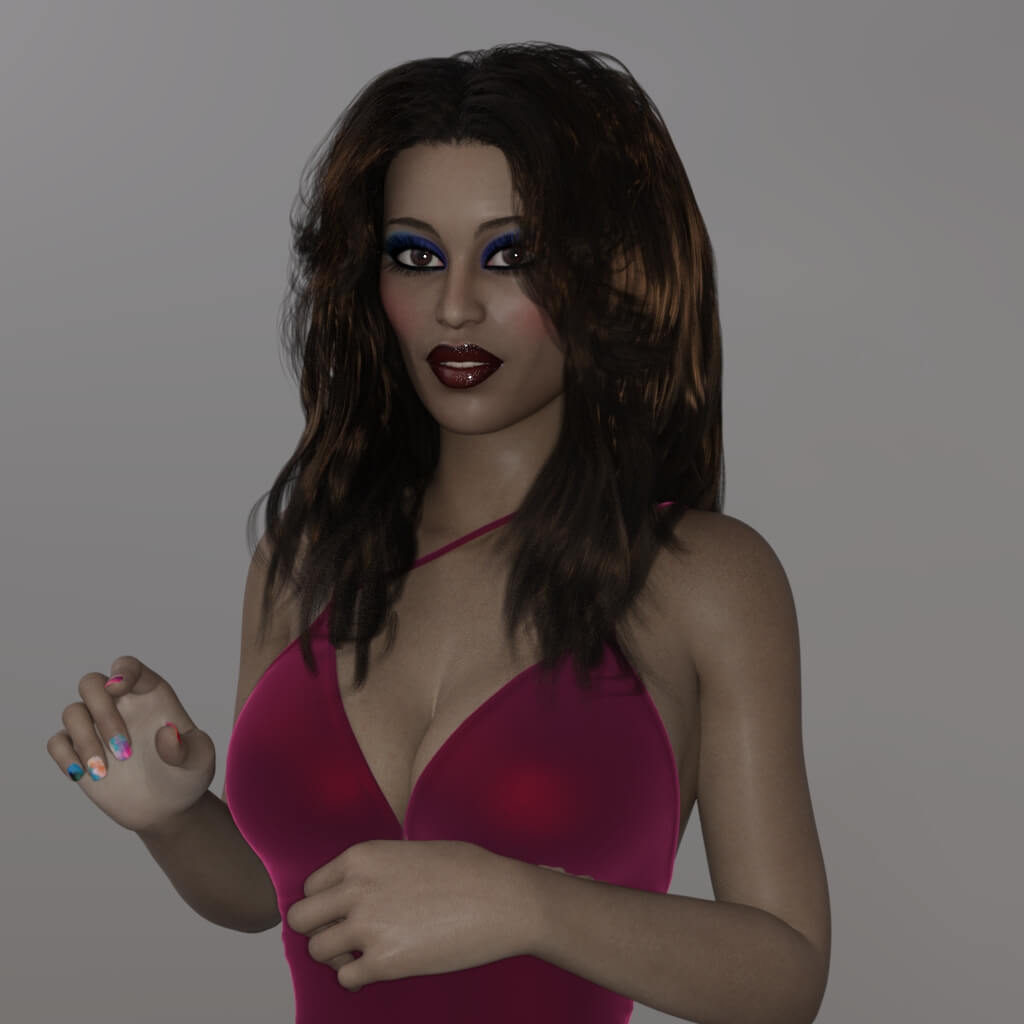 Ginger 3D Render, Digital Art by Hannes W