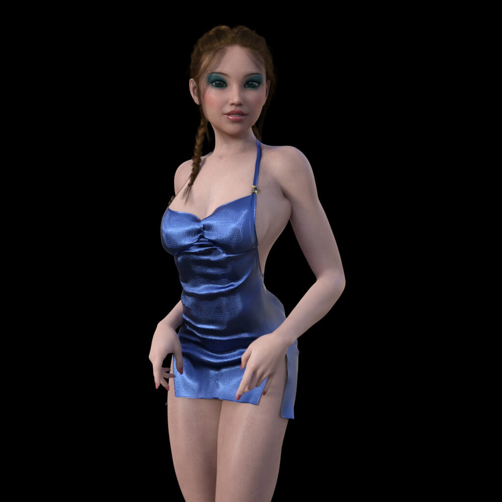 Lisa3 3D Render, Digital Art by Hannes W