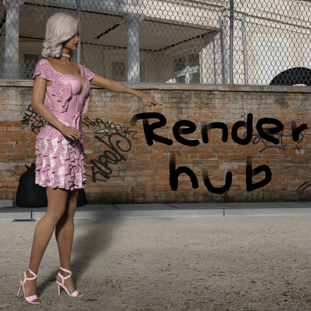 Ricky 3D Render, Digital Art by Hannes W