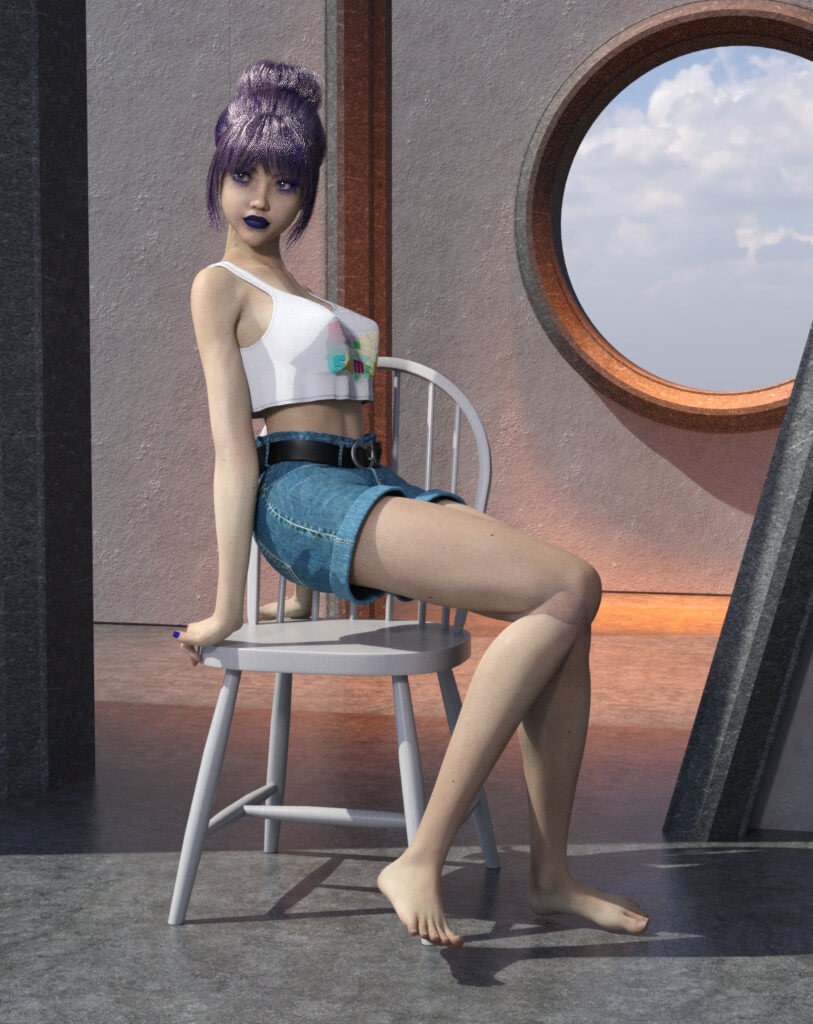 Ilka for Genesis 8 Female - Daz Content by Hannes W