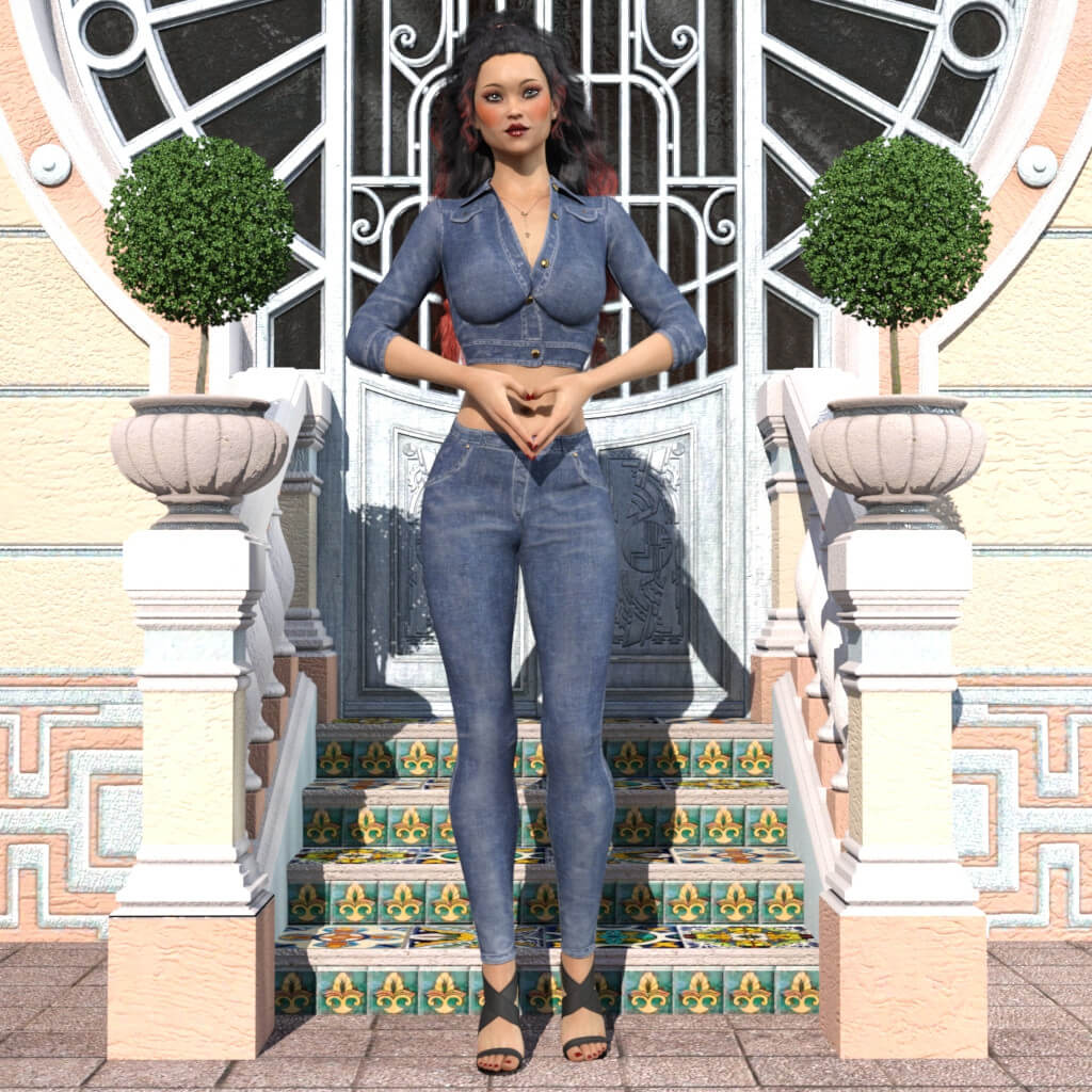 Laura for Genesis 8 Female - Daz Content by Hannes W