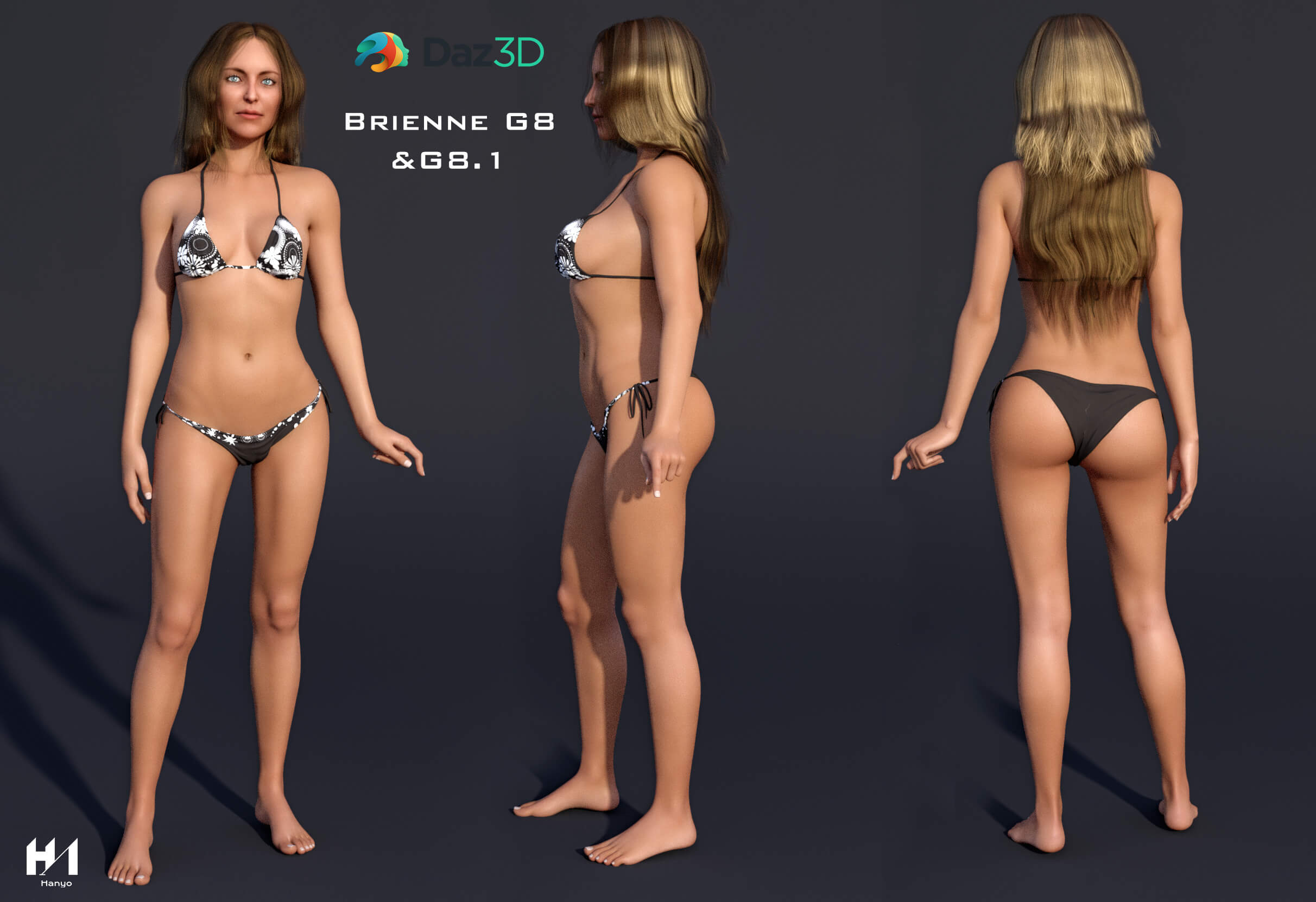 Brienne for Genesis 8 & 8.1 Female - Daz Content by Hanyo DaZ