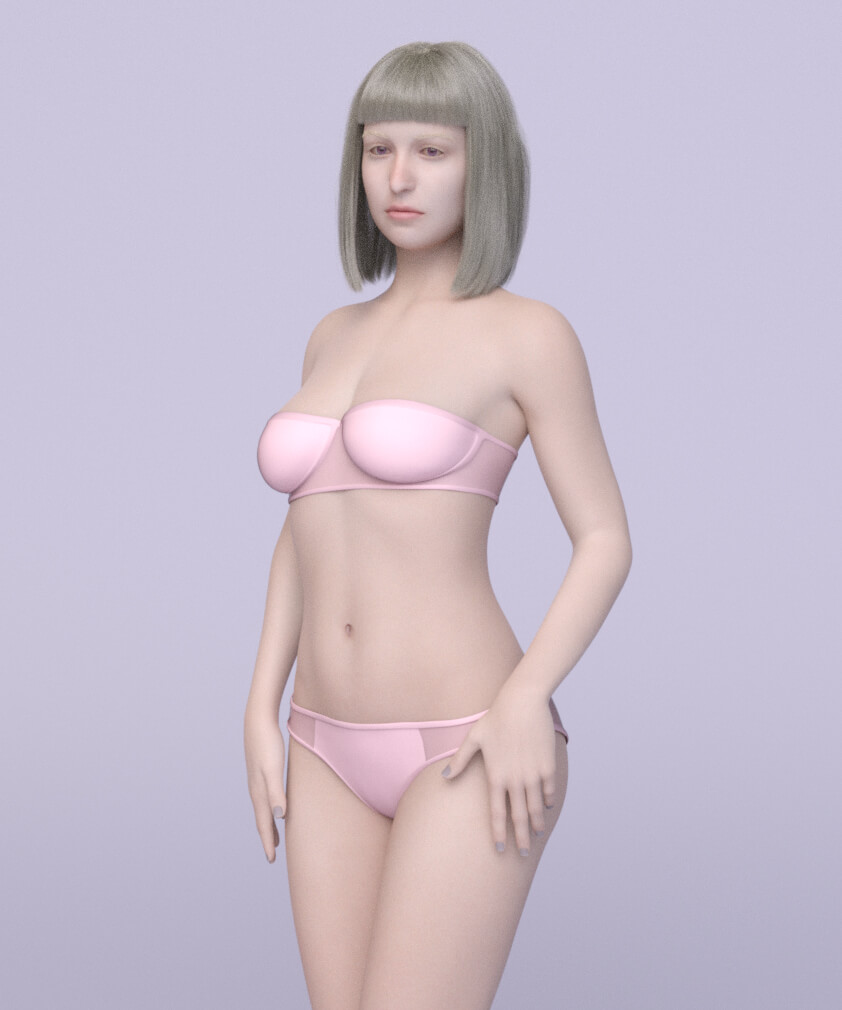 Diana for Genesis 8 &8.1 + Albino Skin - Daz Content by Hanyo DaZ