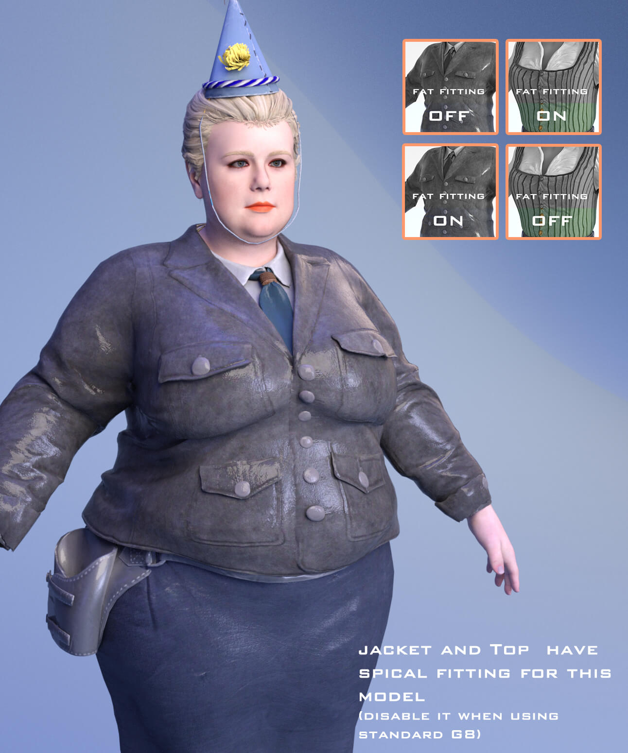 Frau Sigrun for Genesis9 Package - Daz Content by Hanyo DaZ