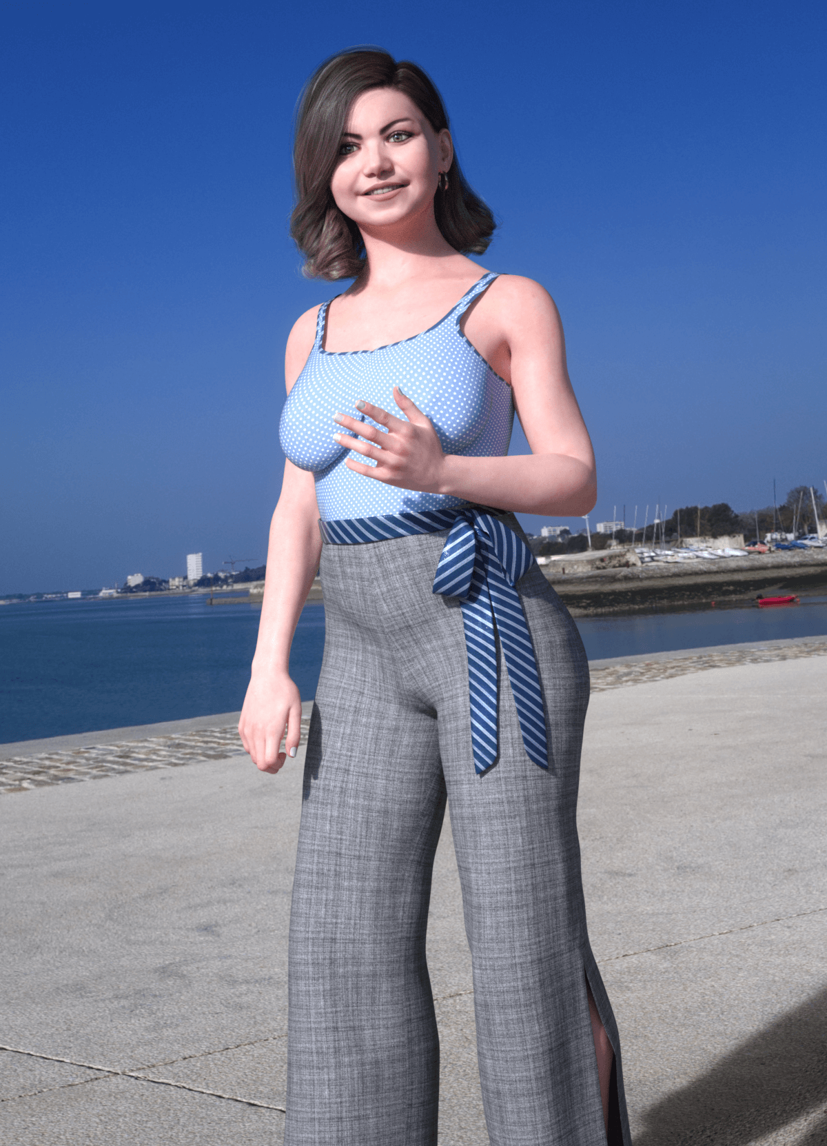 Francesca for Genesis 8 & 8.1 Female- Here 3D Render by Hanyo DaZ