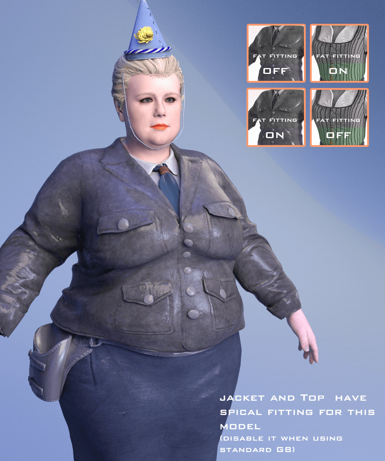 Frau Sigrun for Genesis9 - Is out !!!!!!!!!!! 3D Render