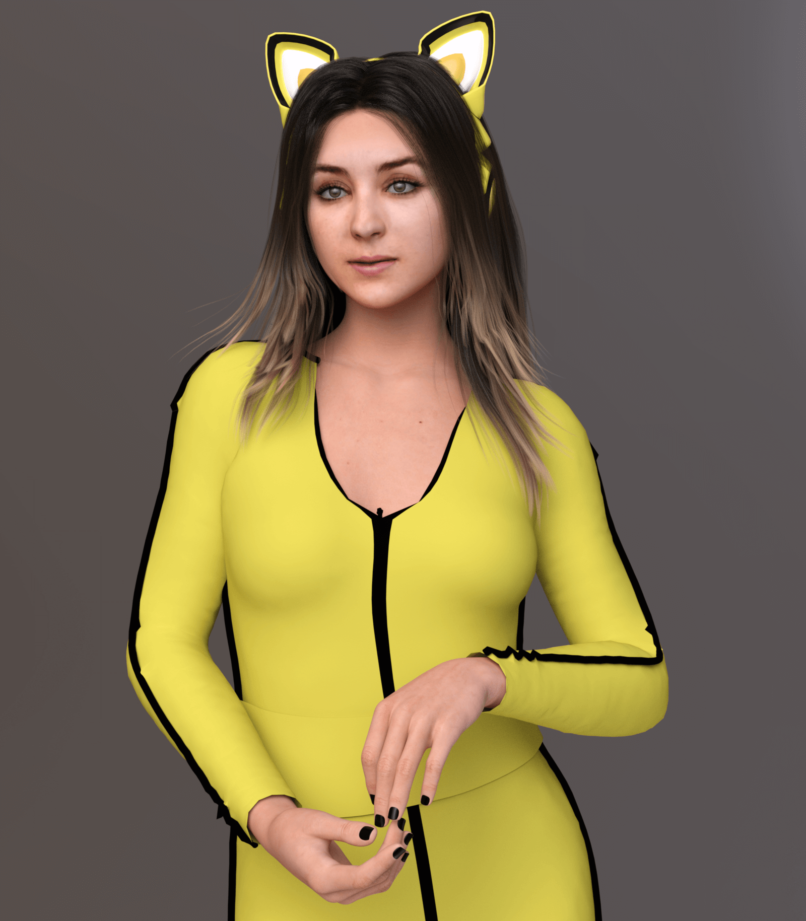 Lydia (WIP) 3D Render, Digital Art by Hanyo DaZ