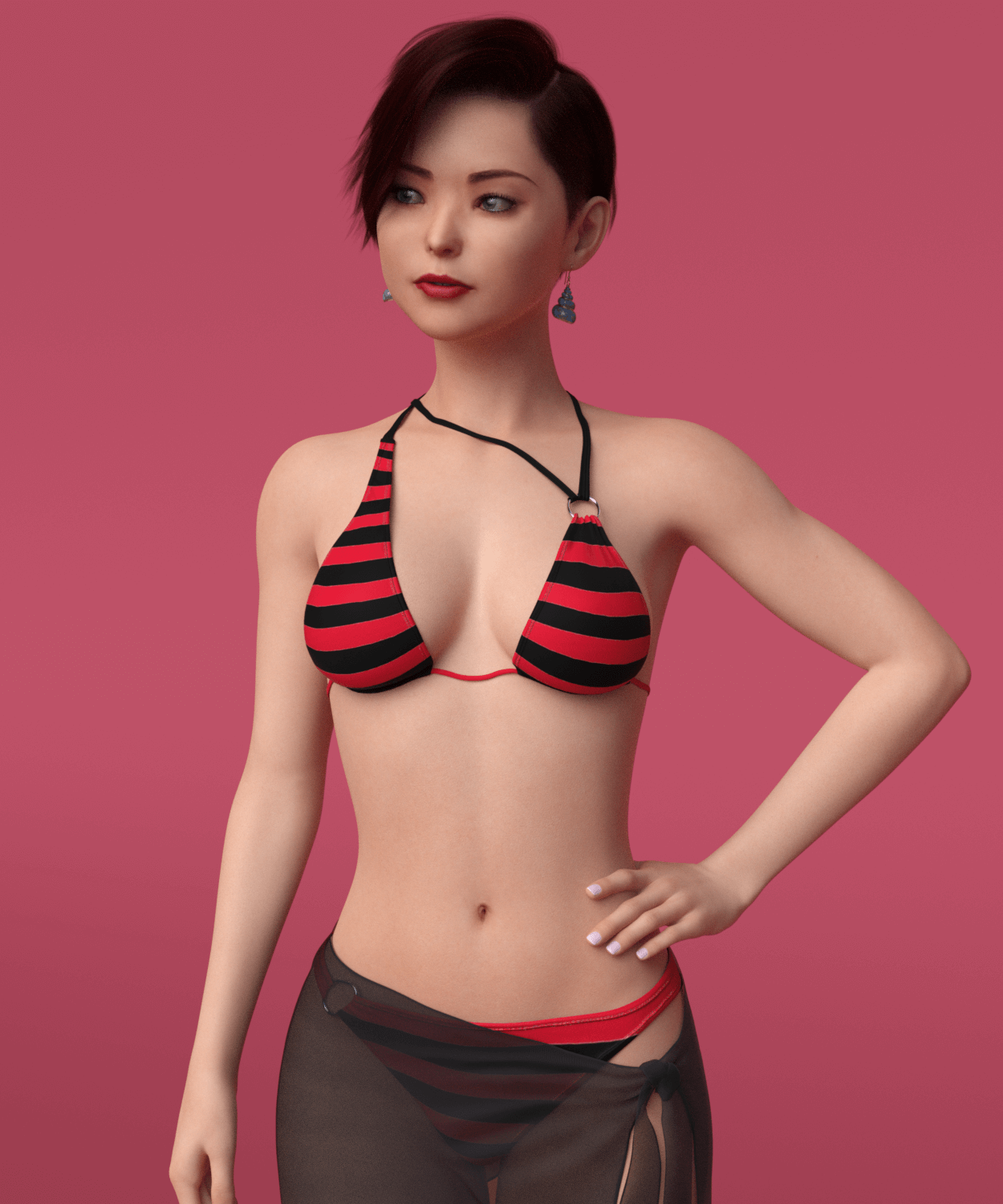 Ruby Add on For Genesis 8 3D Render | RenderHub Gallery