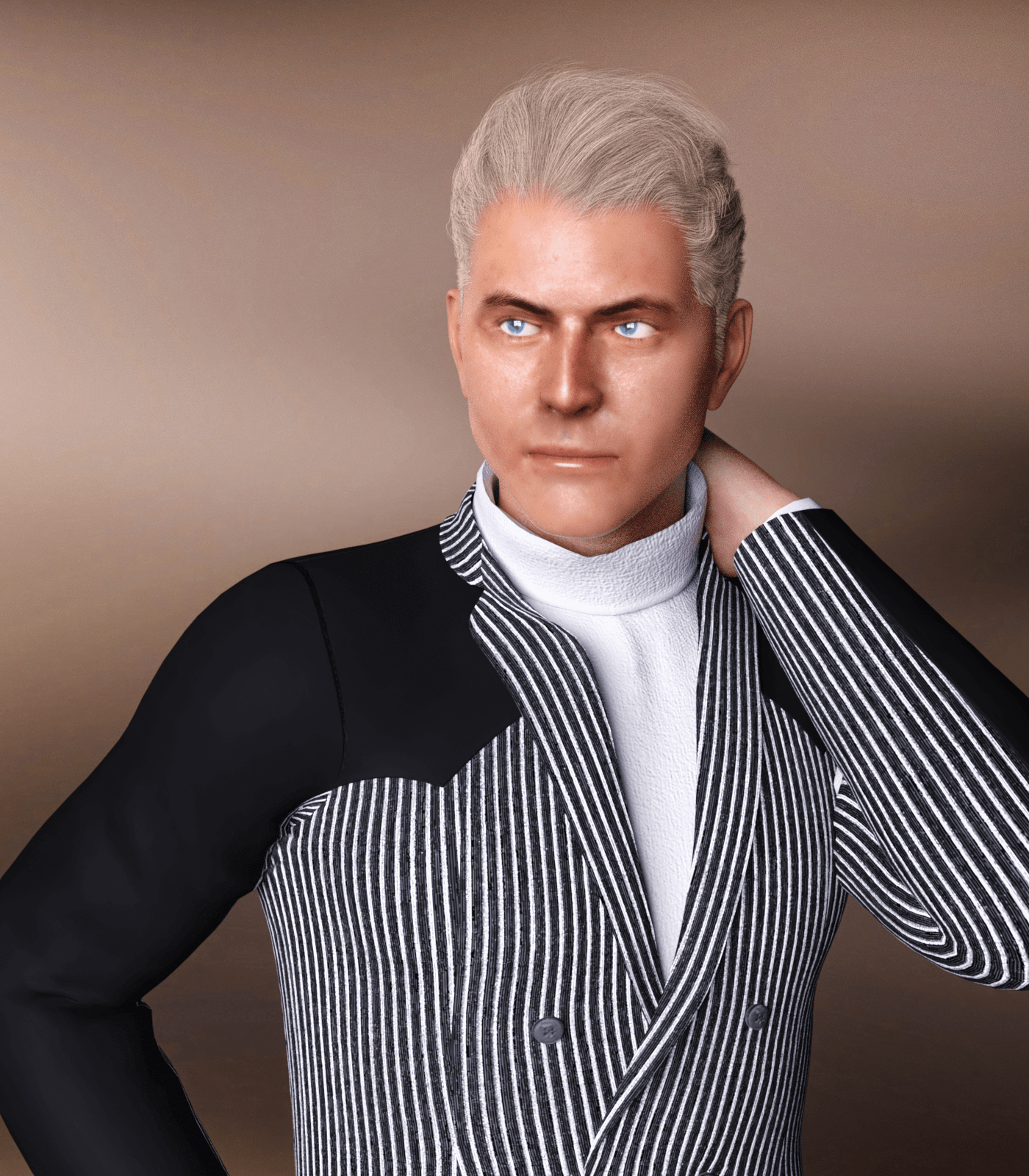 Sebastian for 8 & 8.1 male 3D Render | RenderHub Gallery