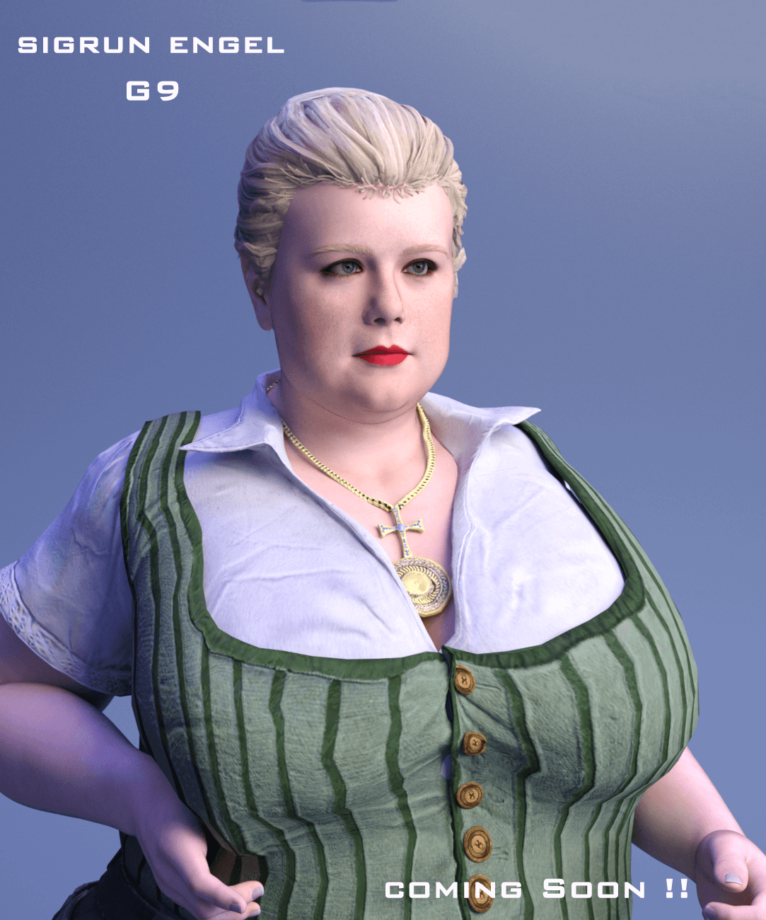 sigrun engel from wolfenstein (coming Soon ) 3D Render