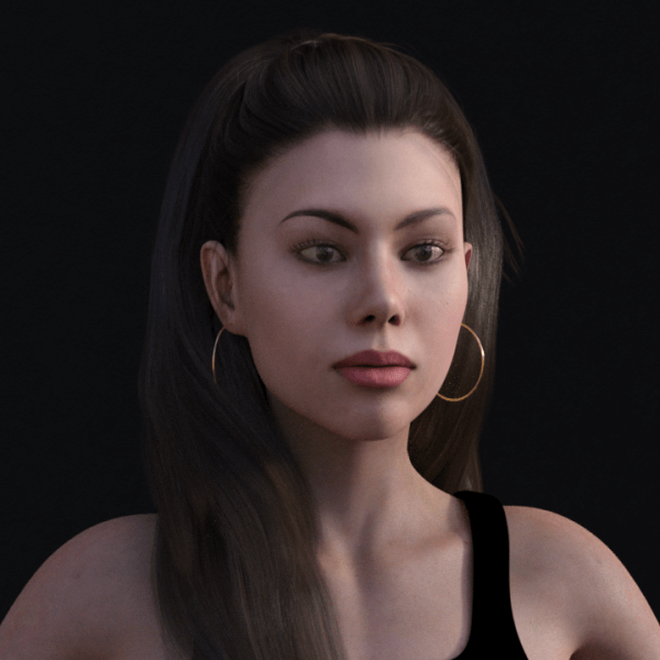 Ellen Charater for G8& G8.1 Female 3D Render | RenderHub Gallery