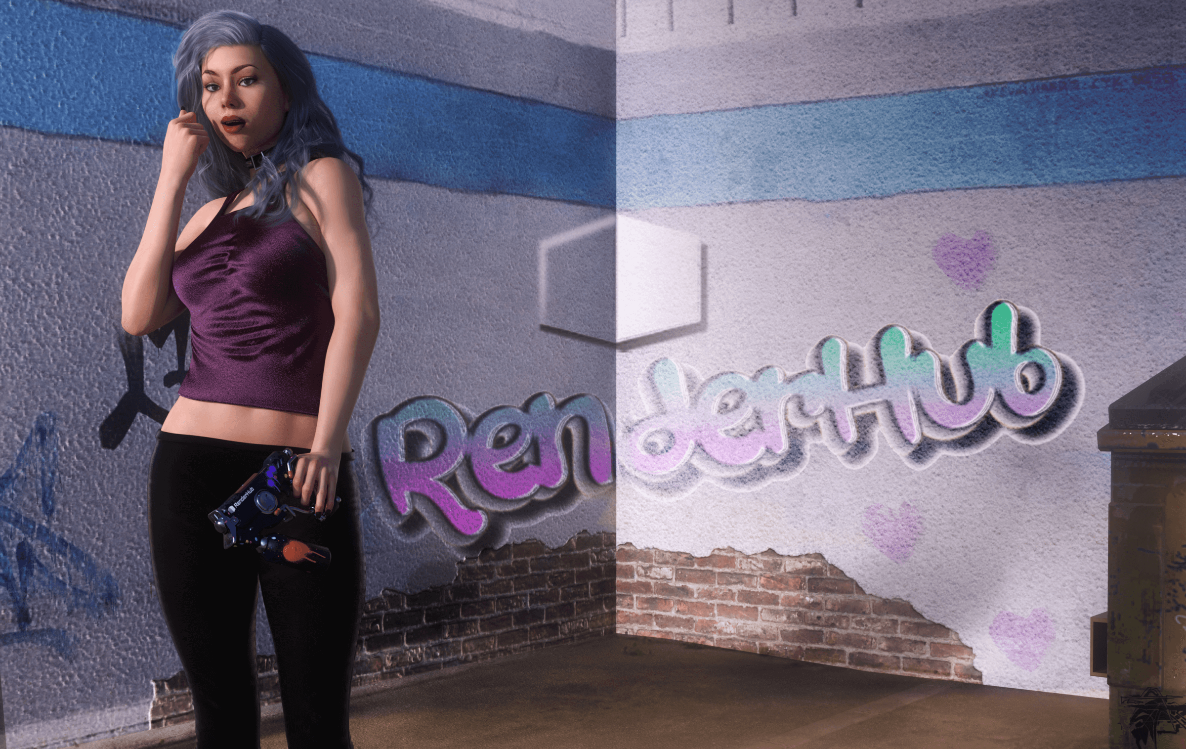 Ulrika in Trouble (Renderhub contest entry ) 3D Render | RenderHub Gallery