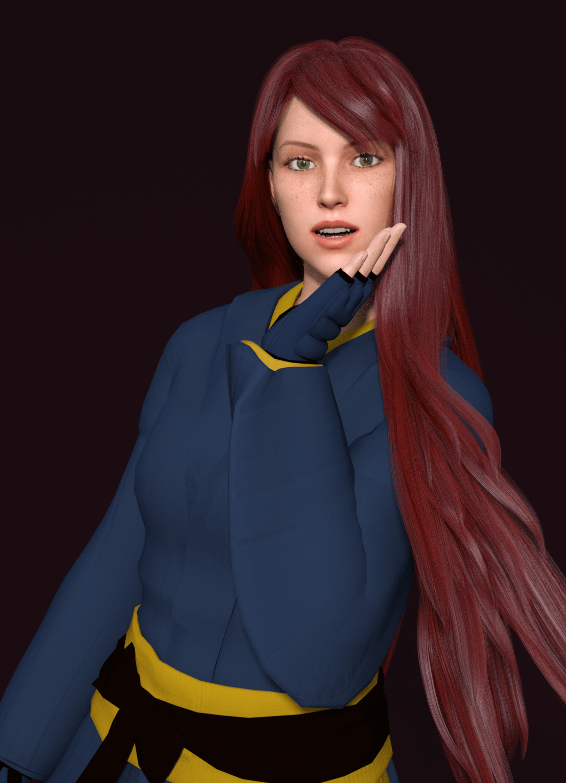 working in new model ( mary Jane ) 3D Render by Hanyo DaZ