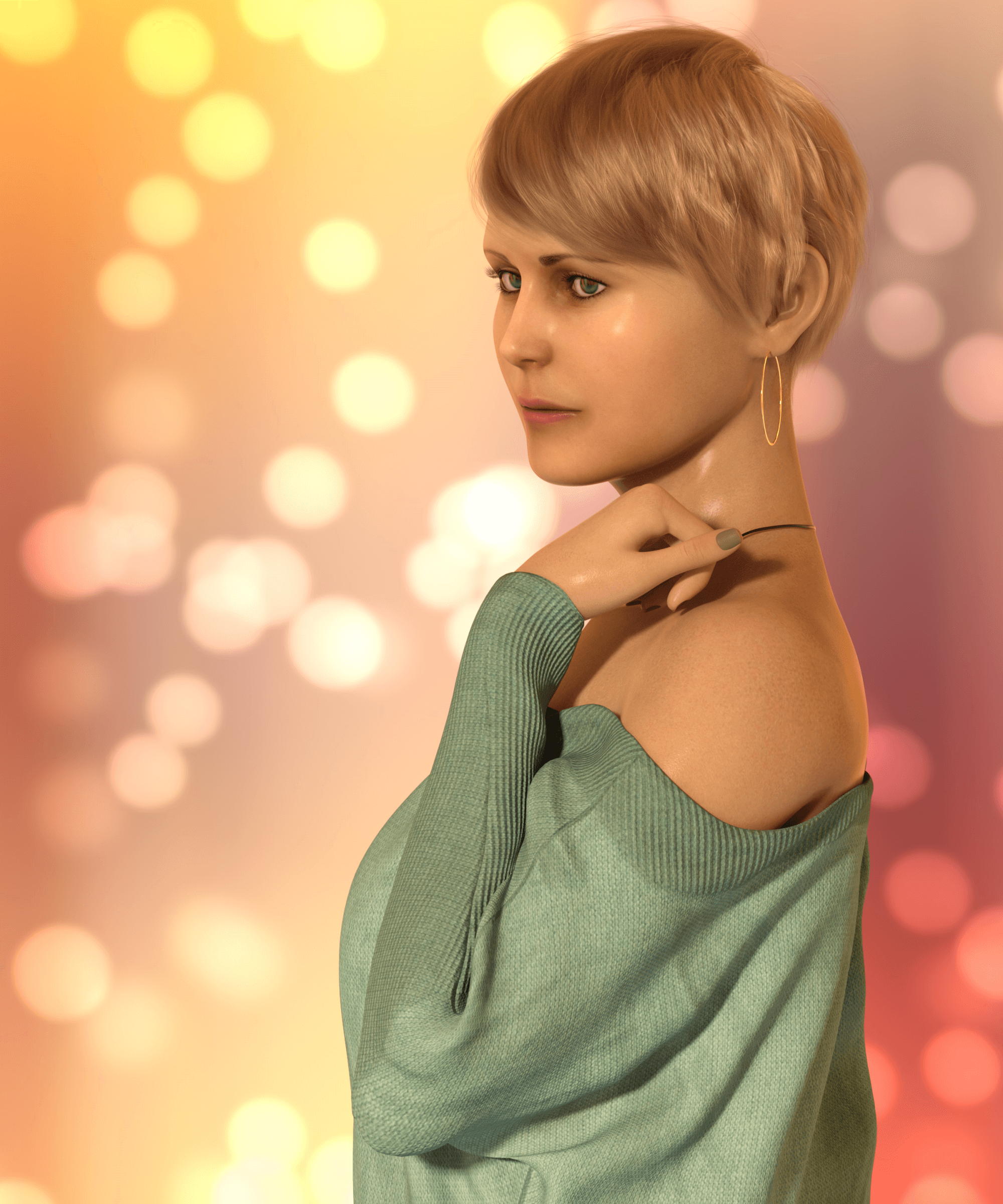 Yrsa's character for Genesis 8 and 8.1 3D Render | RenderHub Gallery