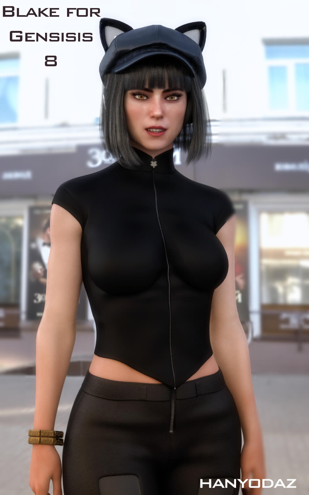 Katy Kitty for Genesis 8.1 & 8 Female - Daz Content by Hanyo DaZ