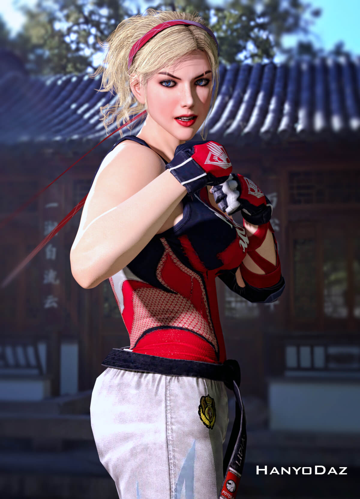 Fighting Angel: Lidia Genesis 8 & 8.1 Female - Daz Content by Hanyo DaZ