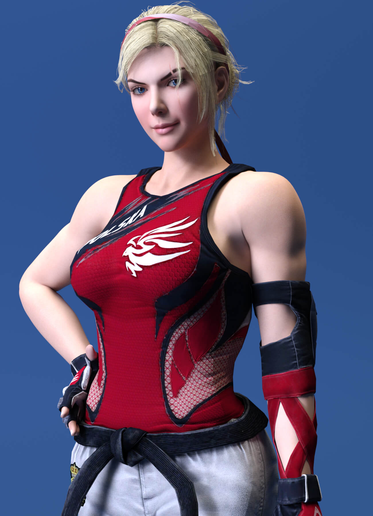 Fighting Angel: Lidia Genesis 8 & 8.1 Female - Daz Content by Hanyo DaZ