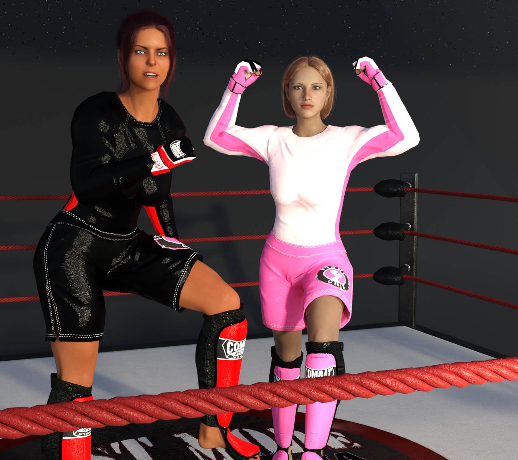 MMA Outfit for Genesis 8 & 9 Female - Daz Content by Hanyo DaZ